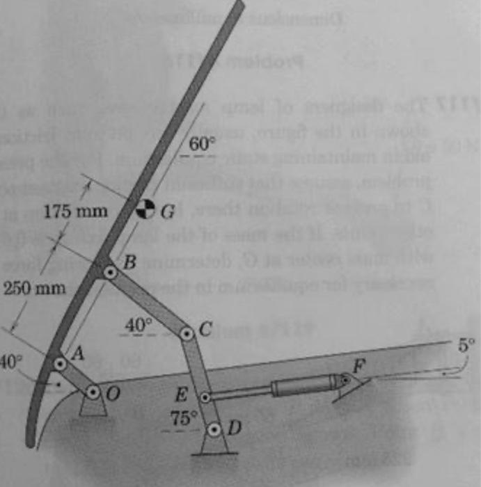 Solved Find the Mobility Find the Mobility of the Linkage | Chegg.com