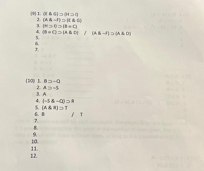 Part II: Provide a proof for each argument. The empty | Chegg.com