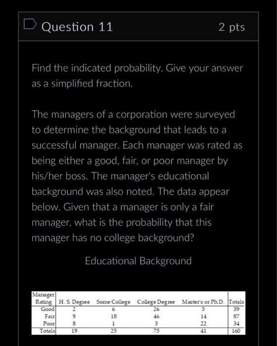 Solved Find the indicated probability. Give your answer as a | Chegg.com