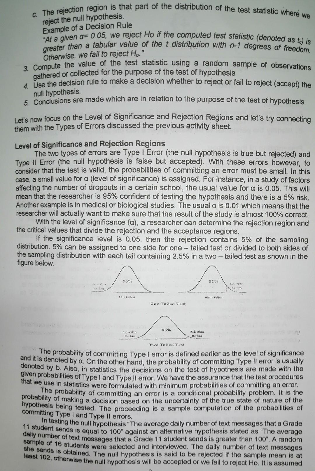 Solved Presentation of the Lesson Statistical investigations | Chegg.com