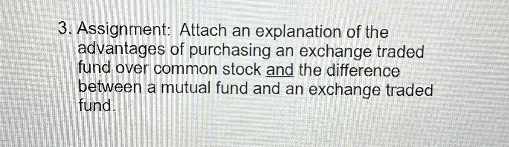 Solved explain the advantages of purchasing an exchange | Chegg.com