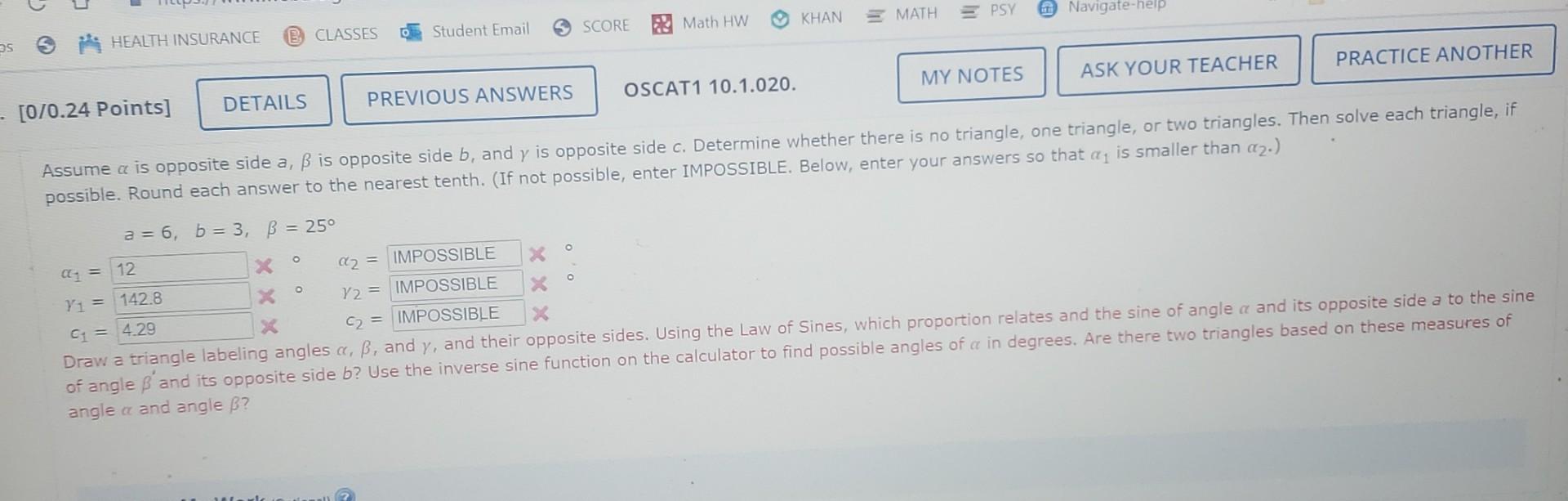 Solved PSY = MATH KHAN Navigate-help Student Email SCORE | Chegg.com