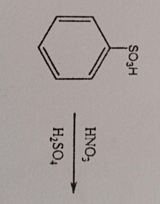 Solved SO3H HNO, H2SO | Chegg.com