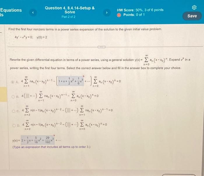 I'm having a very hard time understanding how to get | Chegg.com