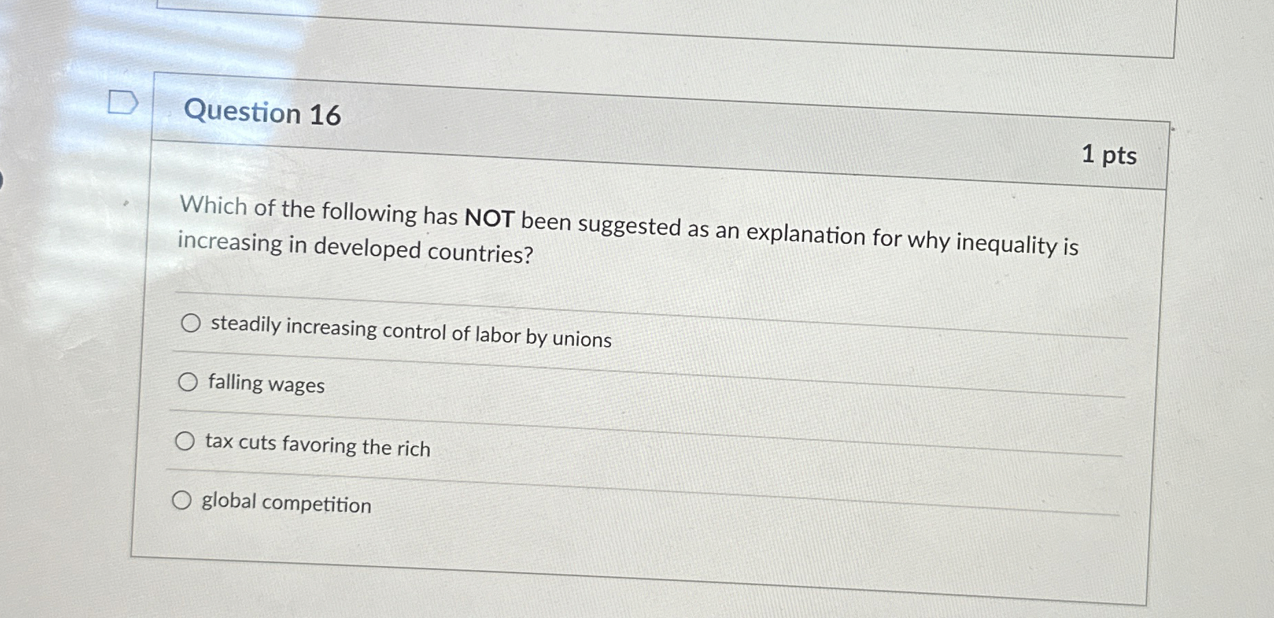 Solved Question 161 ﻿ptsWhich of the following has NOT been | Chegg.com