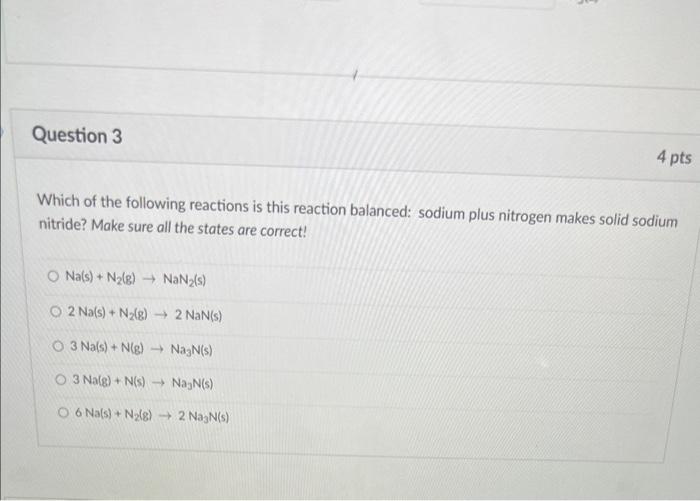 Solved Which of the following reactions is this reaction | Chegg.com