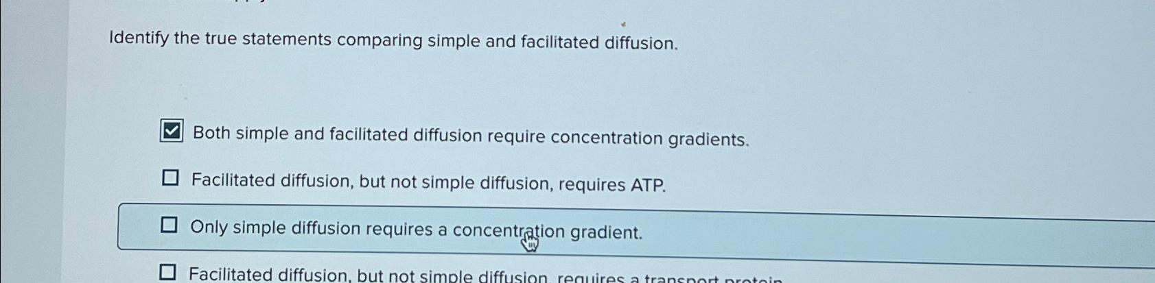 Solved Identify the true statements comparing simple and | Chegg.com