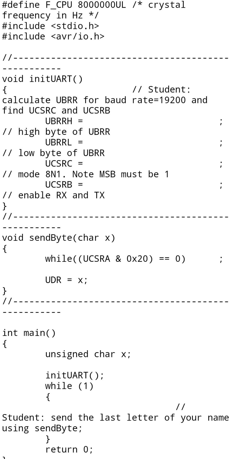 Solved Ii In Lab Task 1 Test Your Program By Observing The 2725