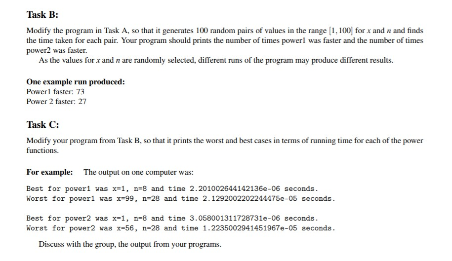 Solved Useful material: In this task you will investigate | Chegg.com