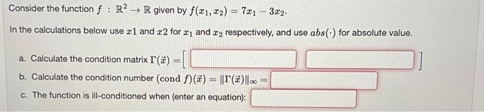 Solved Consider the function f:R2→R given by | Chegg.com