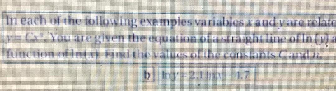 Solved In each of the following examples variables rand vare | Chegg.com