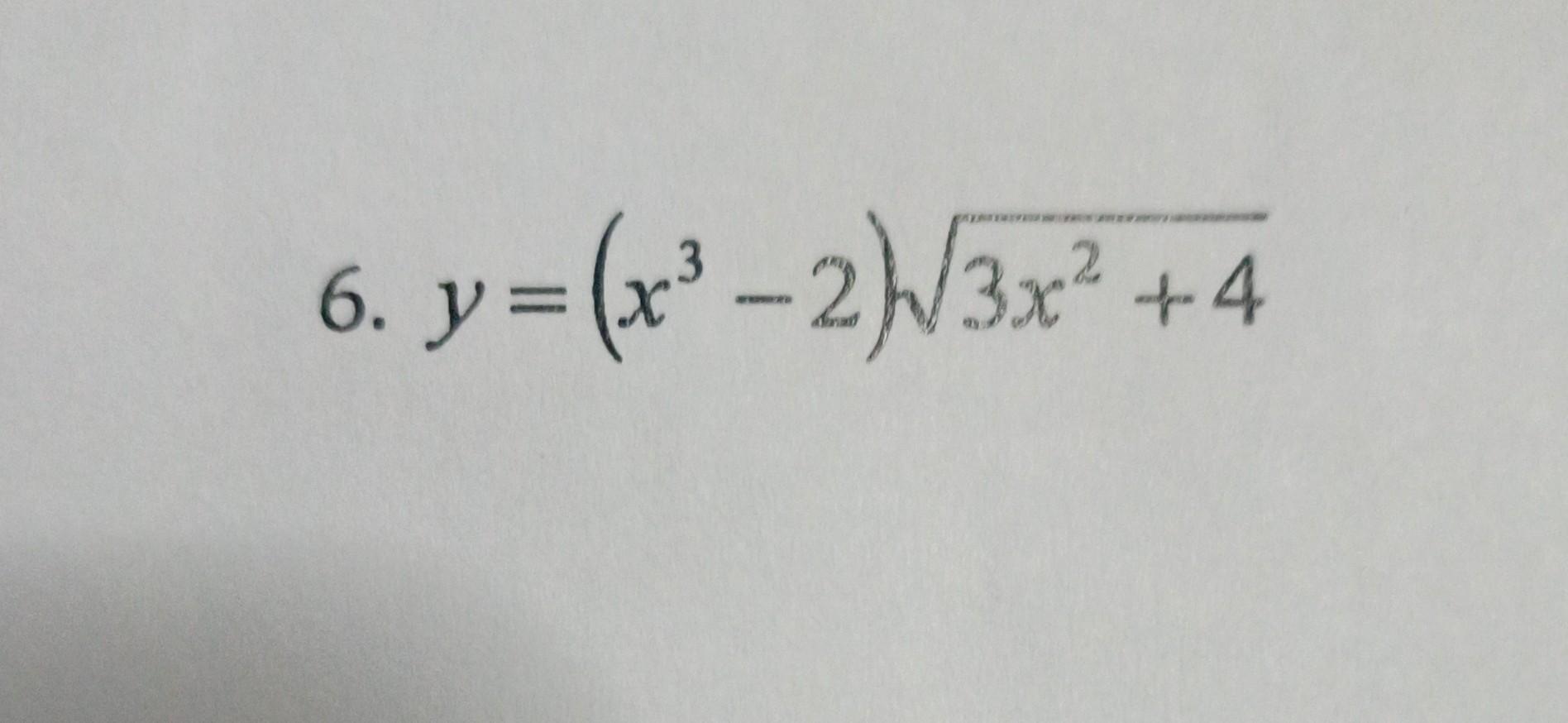 Solved DERIVATIVE OF ALGEBRAIC FUNCTION Find the derivative | Chegg.com