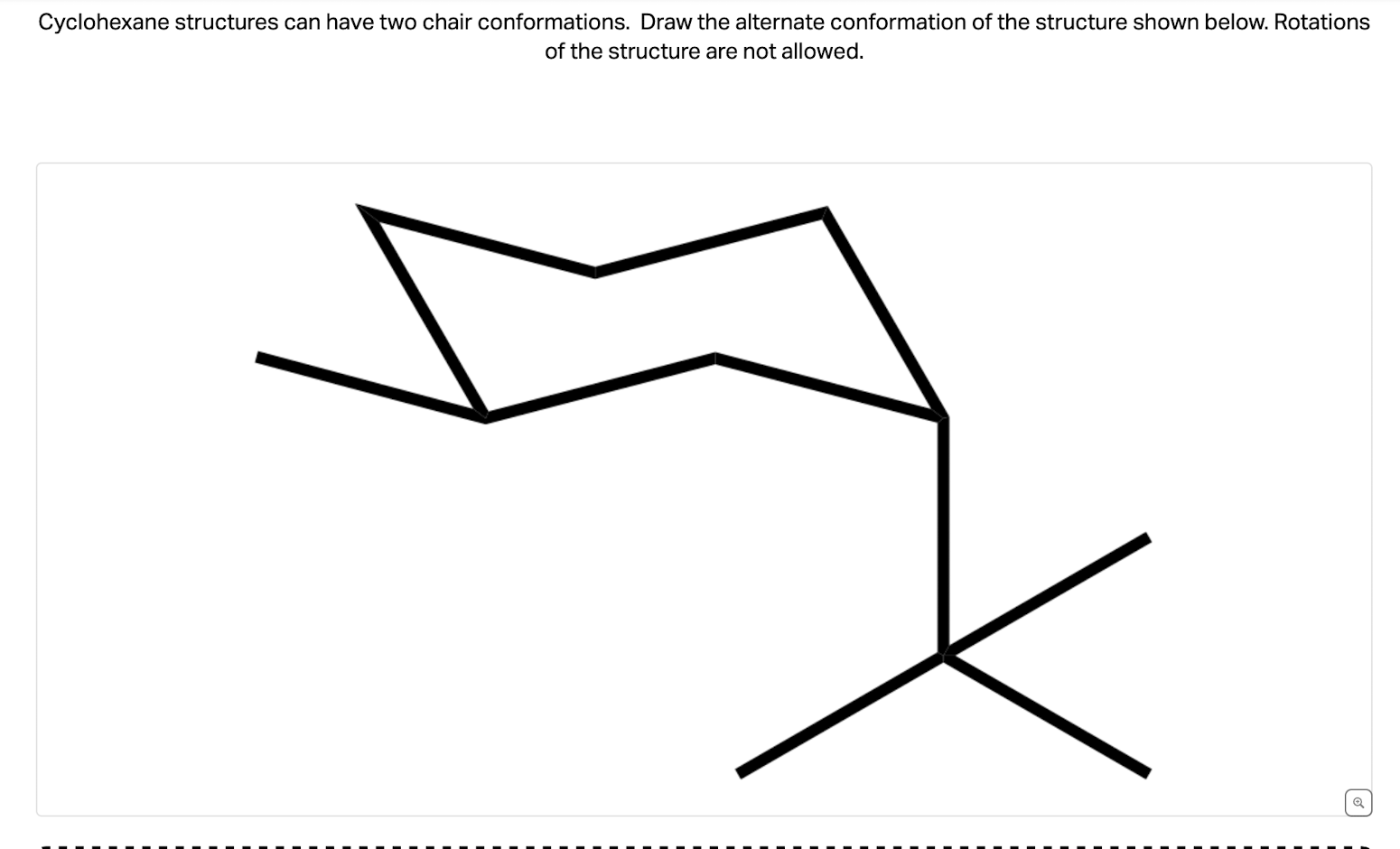 Solved Cyclohexane structures can have two chair | Chegg.com