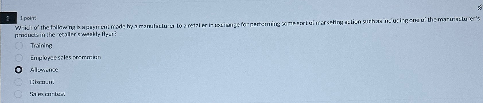Solved 11 ﻿pointWhich of the following is a payment made by | Chegg.com