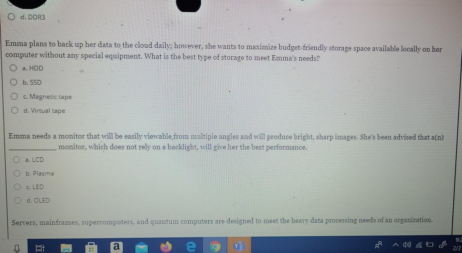 Solved Question 1 of 1 Check My Work Emma is ordering a new | Chegg.com