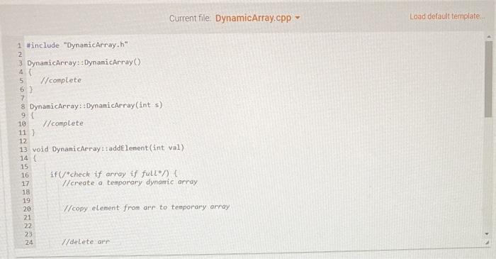 Solved You need to complete the following - | Chegg.com
