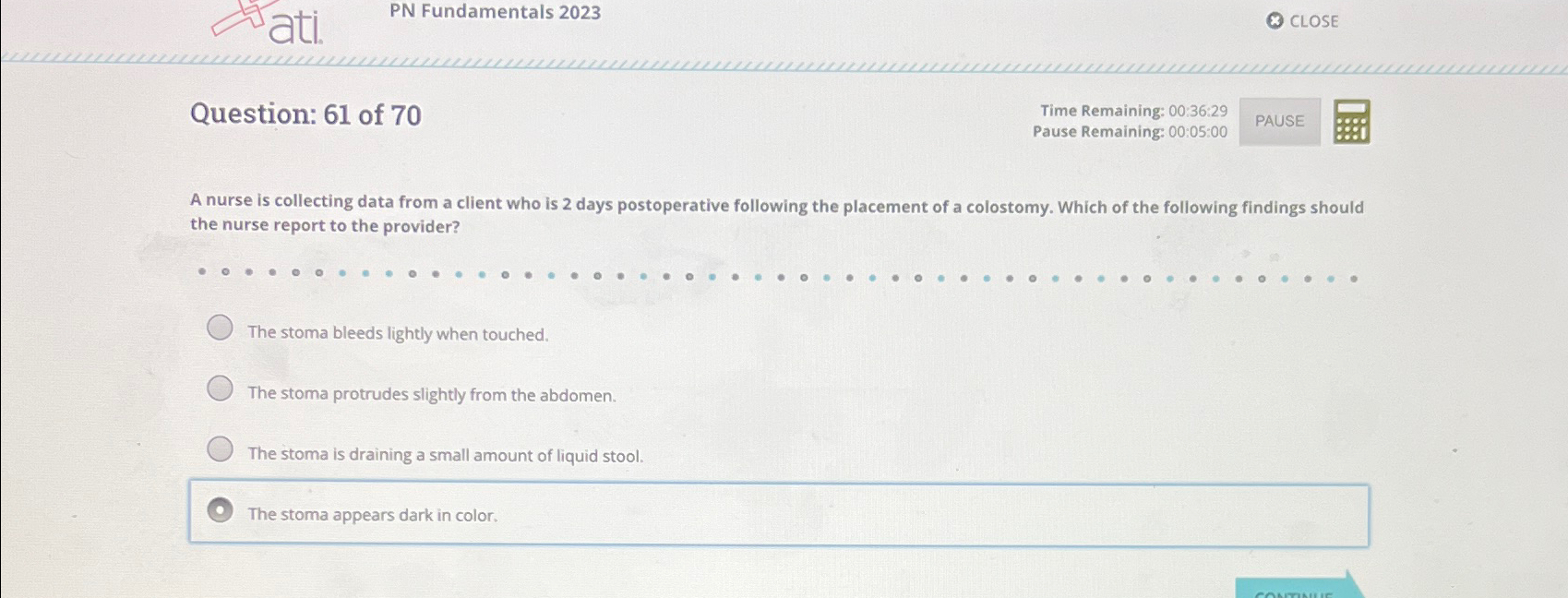 Solved PN Fundamentals 2023CloseQuestion: 61 of 70Time | Chegg.com Solved PN Fundamentals 2023CloseQuestion: 61 of 70Time | Chegg.com