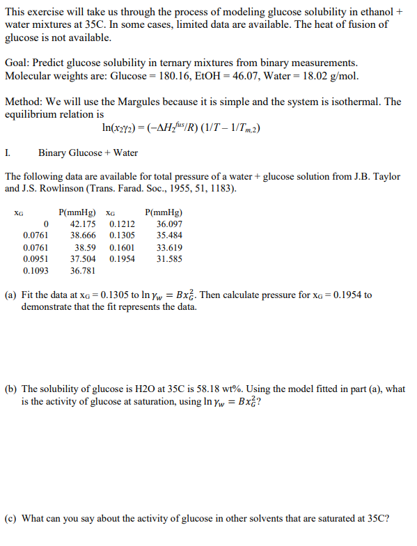 Solved This exercise will take us through the process of | Chegg.com