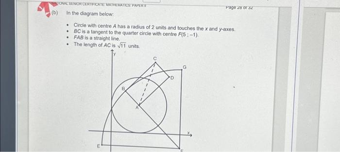 National Senior Certificate Mathematics Paper Ii In Chegg