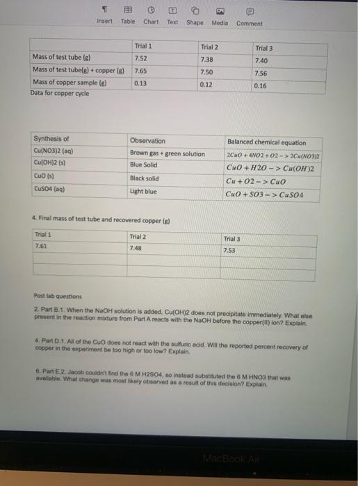 Solved TT Insert Table Chart Text Shape Media Comment Trial | Chegg.com