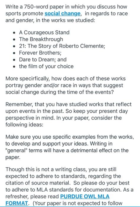 Solved Write a 750-word paper in which you discuss how | Chegg.com