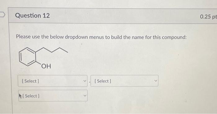 Solved help me name these compounds for a thumbs up!!drop | Chegg.com