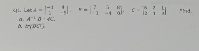 Solved linear | Chegg.com
