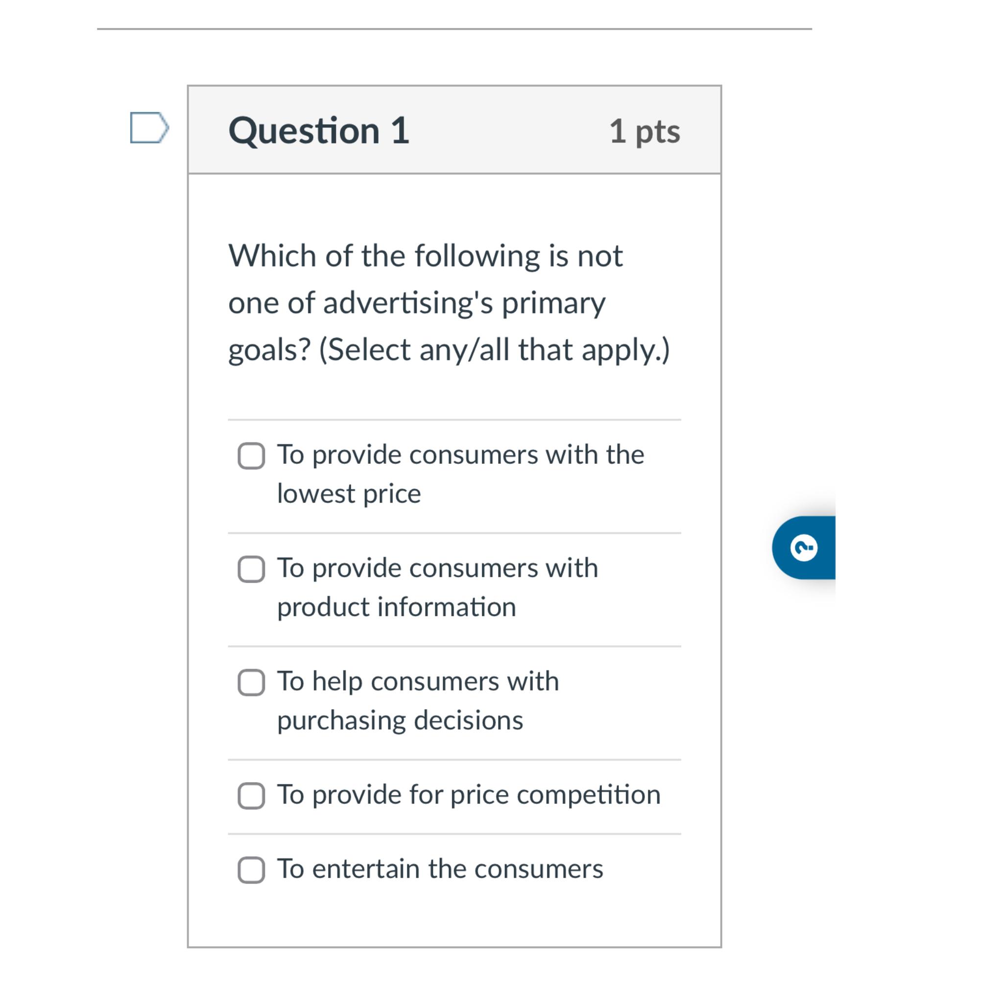 Solved Question 11 ﻿ptsWhich of the following is not one of | Chegg.com