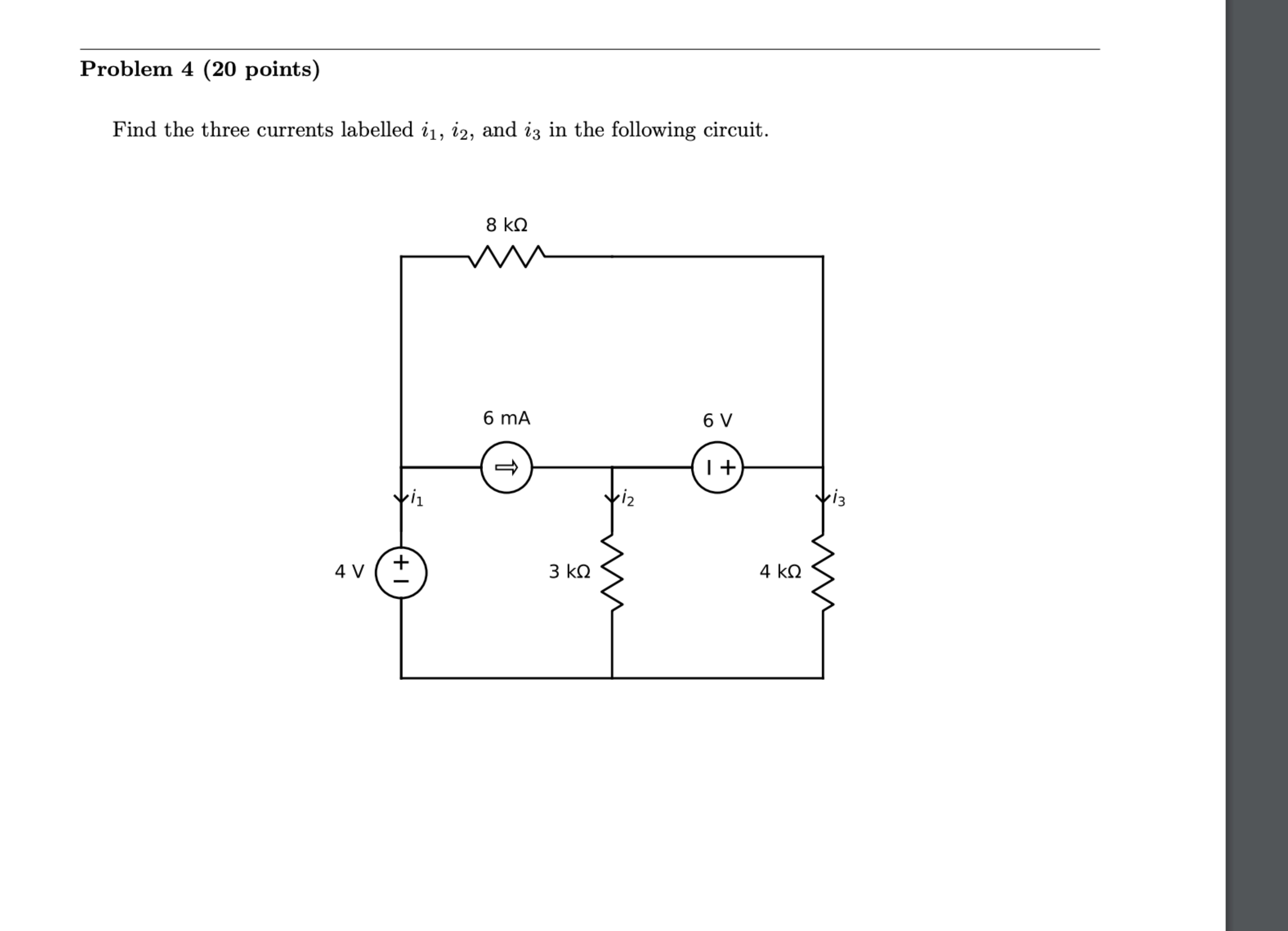 Solved Problem pointsi1,i2, ﻿and i3 in ﻿the following | Chegg.com