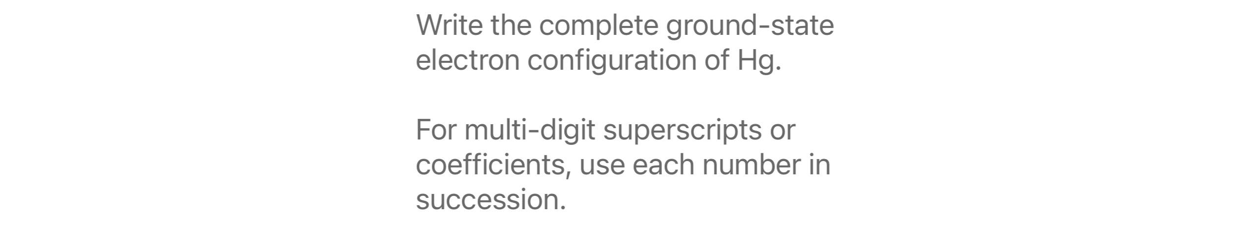 Solved Write The Complete Ground State Electron