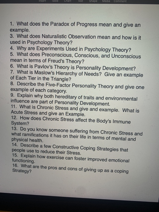Solved insert Table Chart Text Shape Media Comment 1. What | Chegg.com