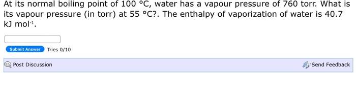 Solved At its normal boiling point of 126 °C, octane, C8H18, | Chegg.com