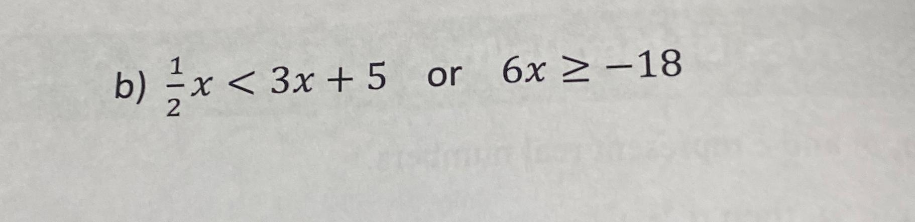 Solved b) 12x