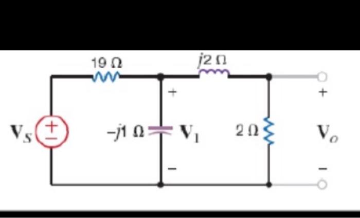 Solved In the circuit in the figure Vs= 24