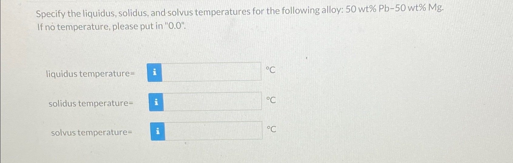 Specify the liquidus, solidus, and-solvus | Chegg.com