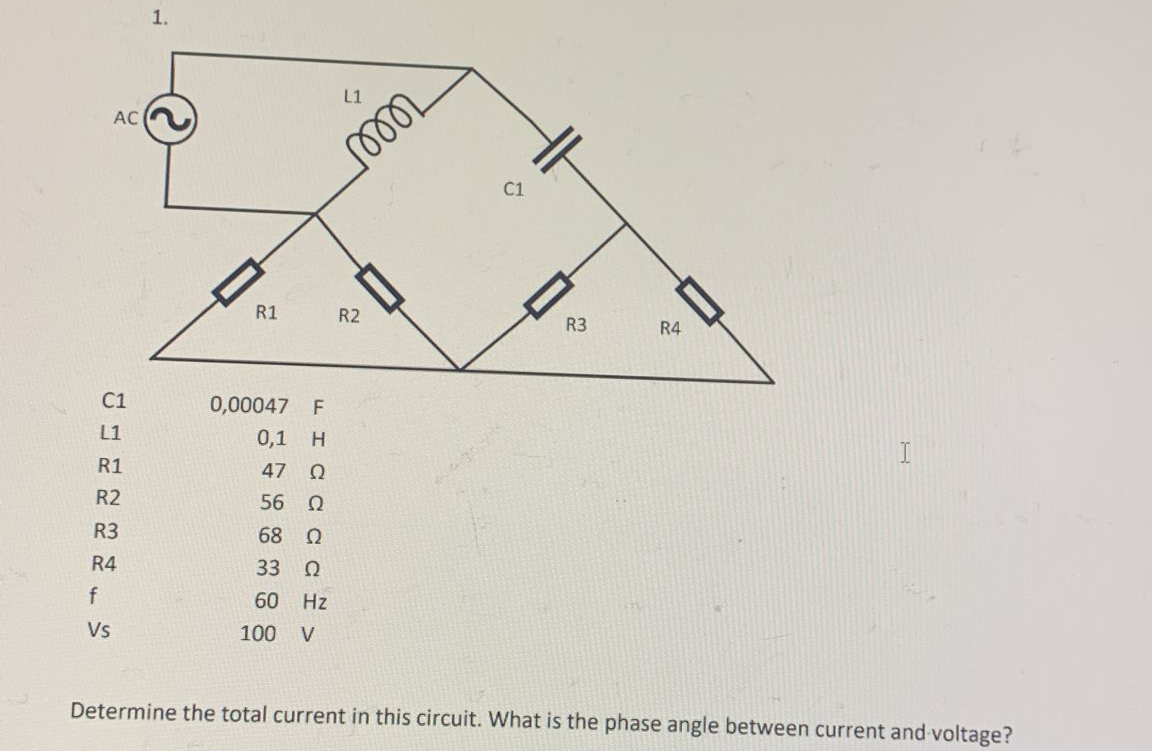 Solved Determine the total current in this circuit. What is | Chegg.com