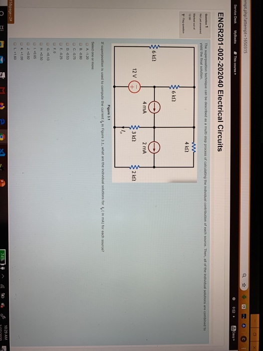 Solved empt.php?attempt=1650315 Service Desk My Books This | Chegg.com