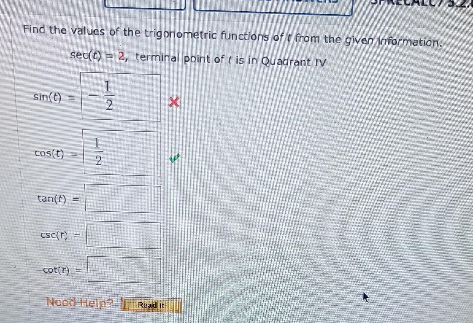 Solved confused about the sec being just 2 and what to do | Chegg.com