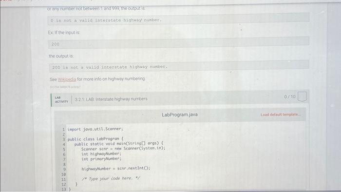 Solved Or any number not between 1 and 999 , the output is | Chegg.com