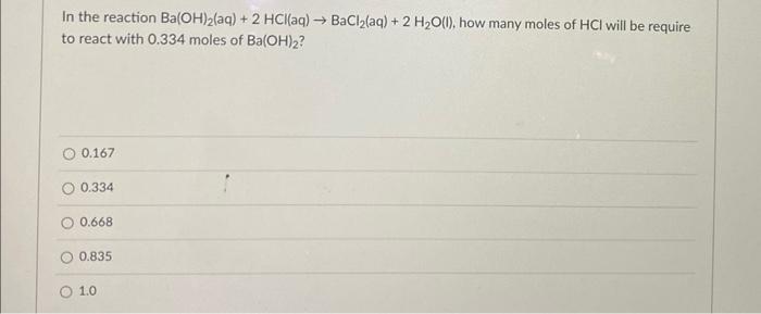 Solved In the reaction | Chegg.com