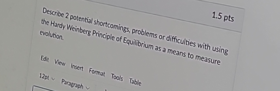 Solved 1.5ptsDescribe 2 ﻿potential shortcomings, problems or | Chegg.com