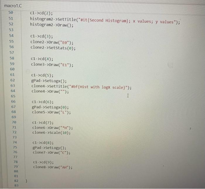 Solved ASK NR 1: SELF LEARNING - Analyse three macros I have | Chegg.com