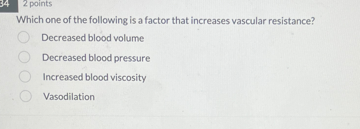 Solved 2 pointsWhich one of the following is a factor that | Chegg.com Solved 2 pointsWhich one of the following is a factor that | Chegg.com