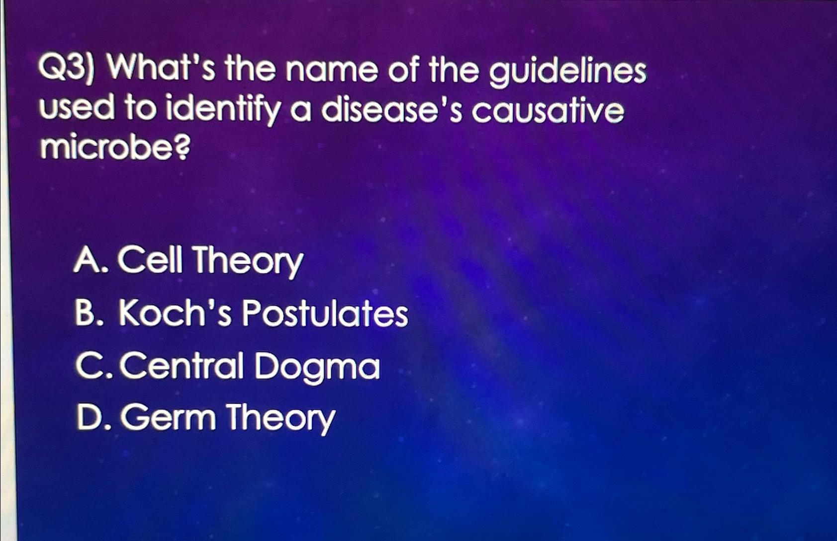 Solved Q3) ﻿What's the name of the guidelines used to | Chegg.com