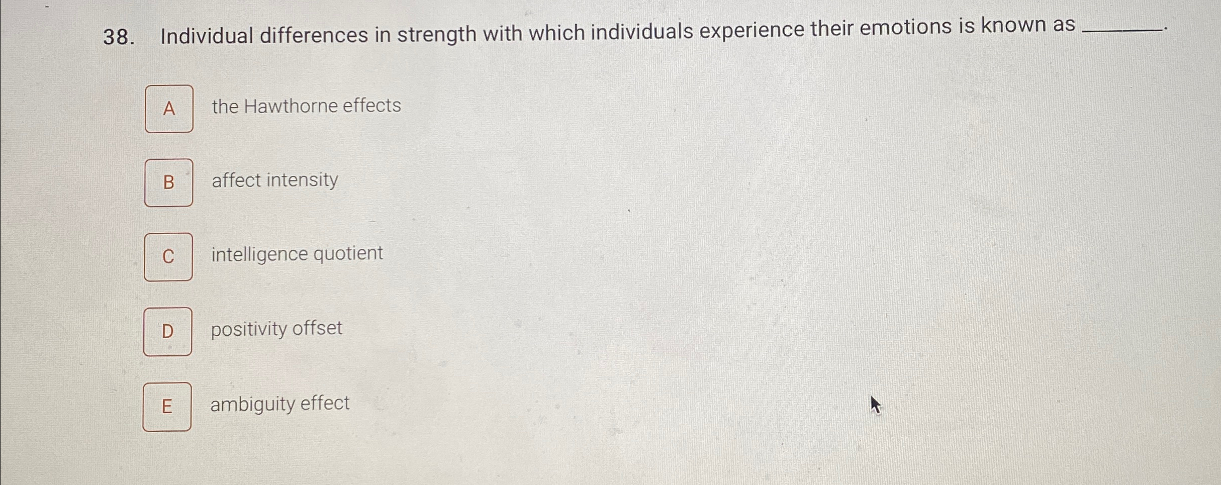 Solved Individual differences in strength with which | Chegg.com
