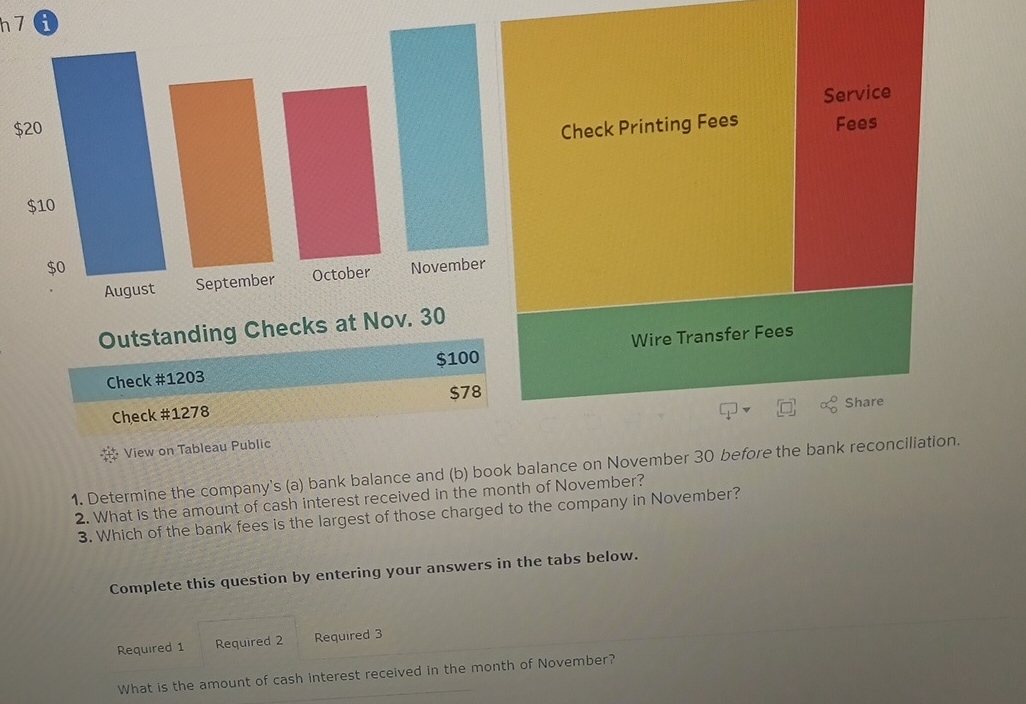 Check Printing FeesServiceFeesOutstandingCheck | Chegg.com
