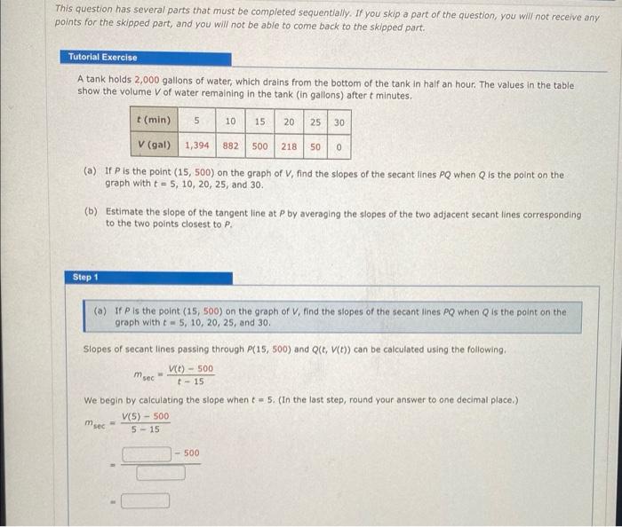 Solved This question has several parts that must be | Chegg.com