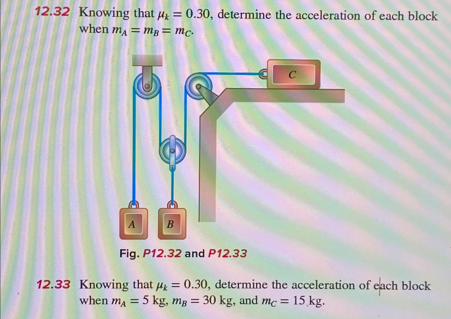 Solved 12.33 ﻿question please!!!! ﻿12.32 ﻿Knowing that | Chegg.com