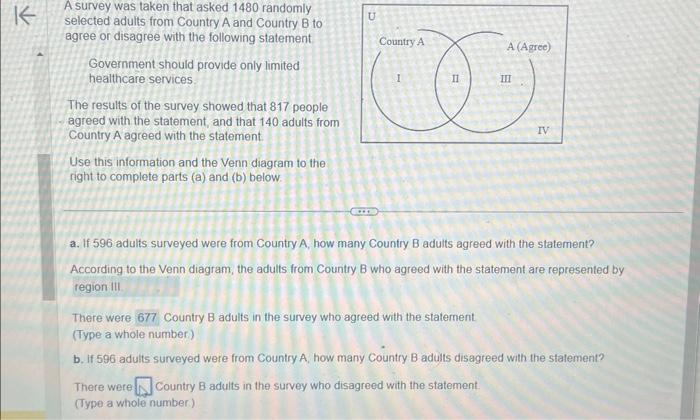 Solved A survey was taken that asked 1480 randomly selected | Chegg.com