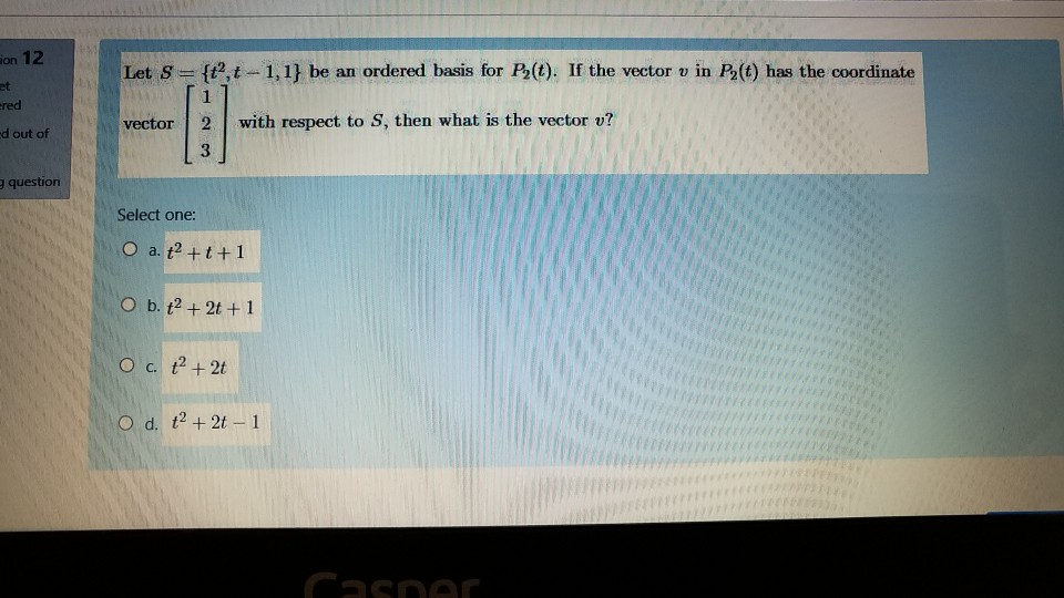 Solved Question 17 Let L:R2 + R2 be a linear operator | Chegg.com